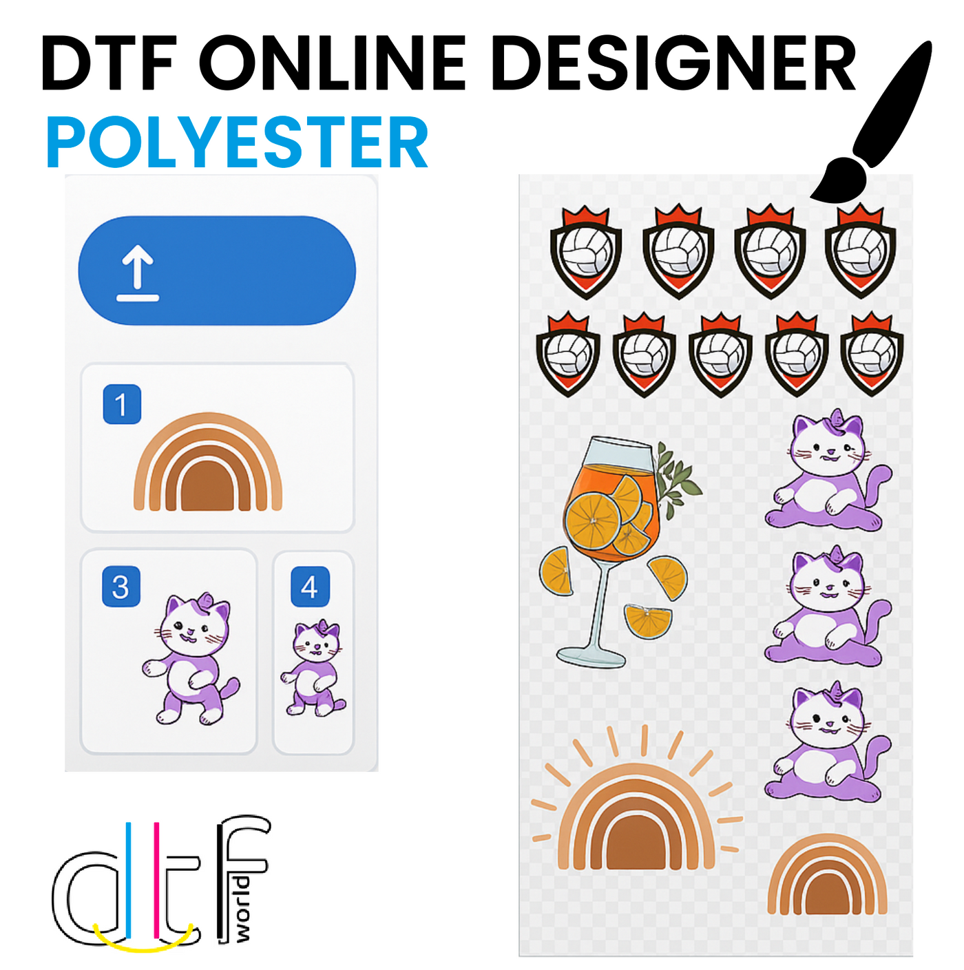 DTF Designer - DTF online erstellen